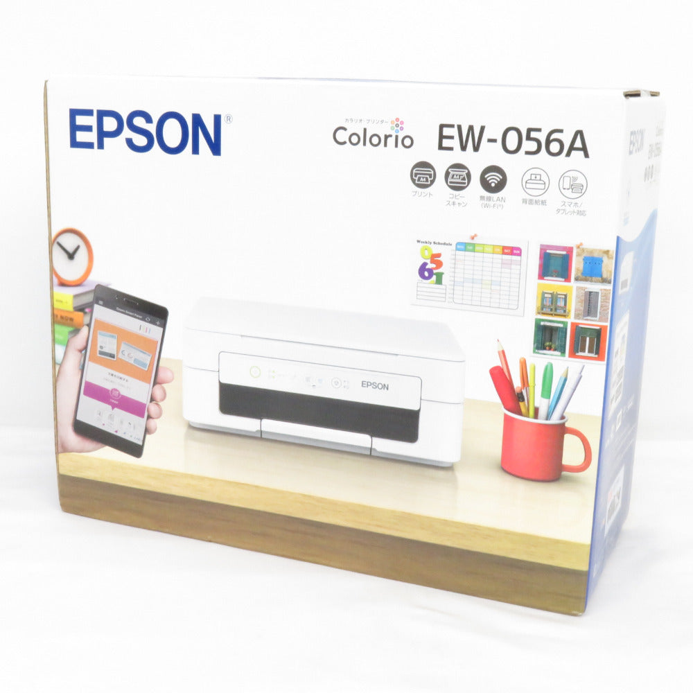 EPSON Colorio A4 カラーインクジェットプリンター 複合機 EW-056A 未開封品 ｜コンプオフ プラス – コンプオフプラス ...