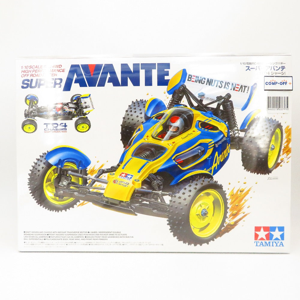 1/10 スーパーアバンテ TD4シャーシ 「電動RCカーシリーズ No.696」 [58696] TAMIYA タミヤ プラモデル ...