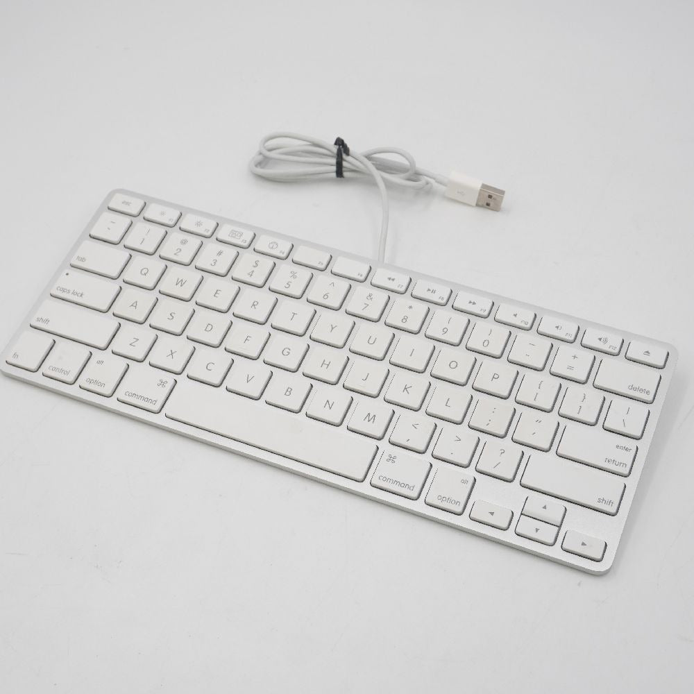 Apple アップル USB Keyboard（Aluminum/A1242）英語配列 ｜コンプオフ プラス – コンプオフプラス 公式ショップ
